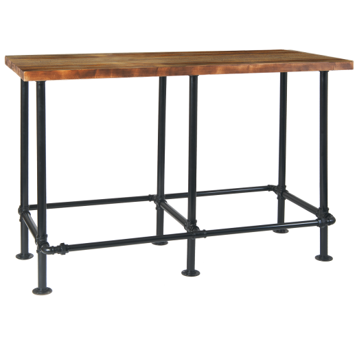 black pipe table legs