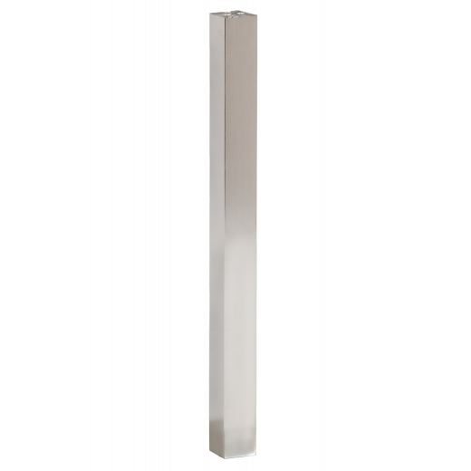 Bar Height Stainless Steel Column, Square - Restaurant Table Base Parts ...