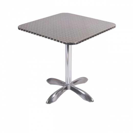 Square Aluminum Patio Table | Restaurant Tables