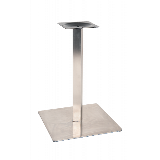 Outdoor 19.5" x19.5" Square Stainless Steel Table Base