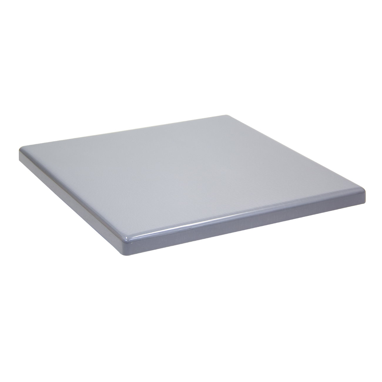 Indoor/Outdoor Gray Finish Resin Table Top, Various Sizes - Outdoor ...