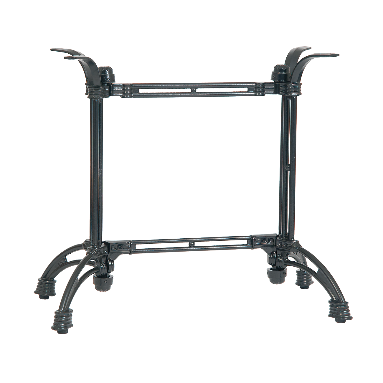 Double Cast Iron Industrial Table Base - Designer Table Bases ...