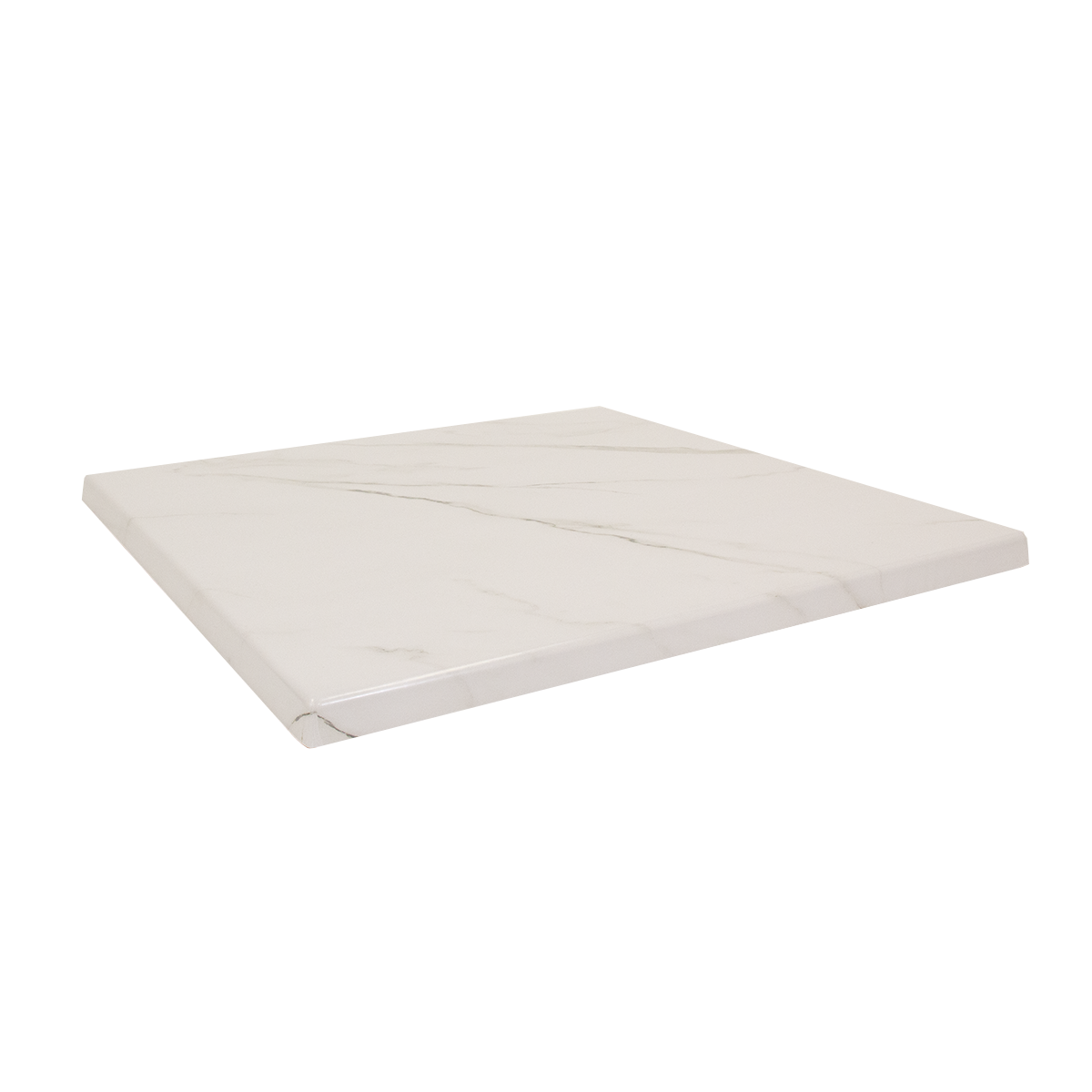 Marble White Color Indoor Molded Compression Table Top