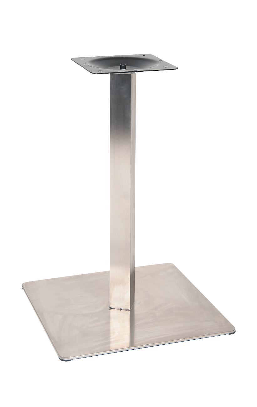 Outdoor 19.5" x19.5" Square Stainless Steel Table Base