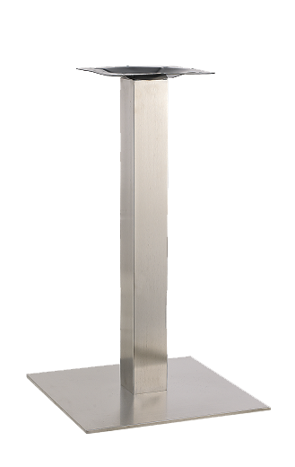 Heavy Duty Stainless Steel Indoor Table Base, 22" x 22"
