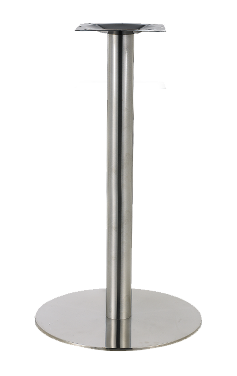 Heavy Duty Stainless Steel Indoor Table Base, 23" Round