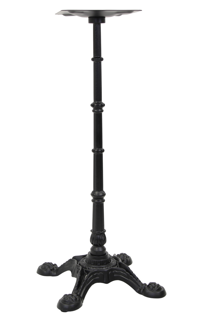 Easy Assembly 4-Prong Vintage Cast Iron Table Base